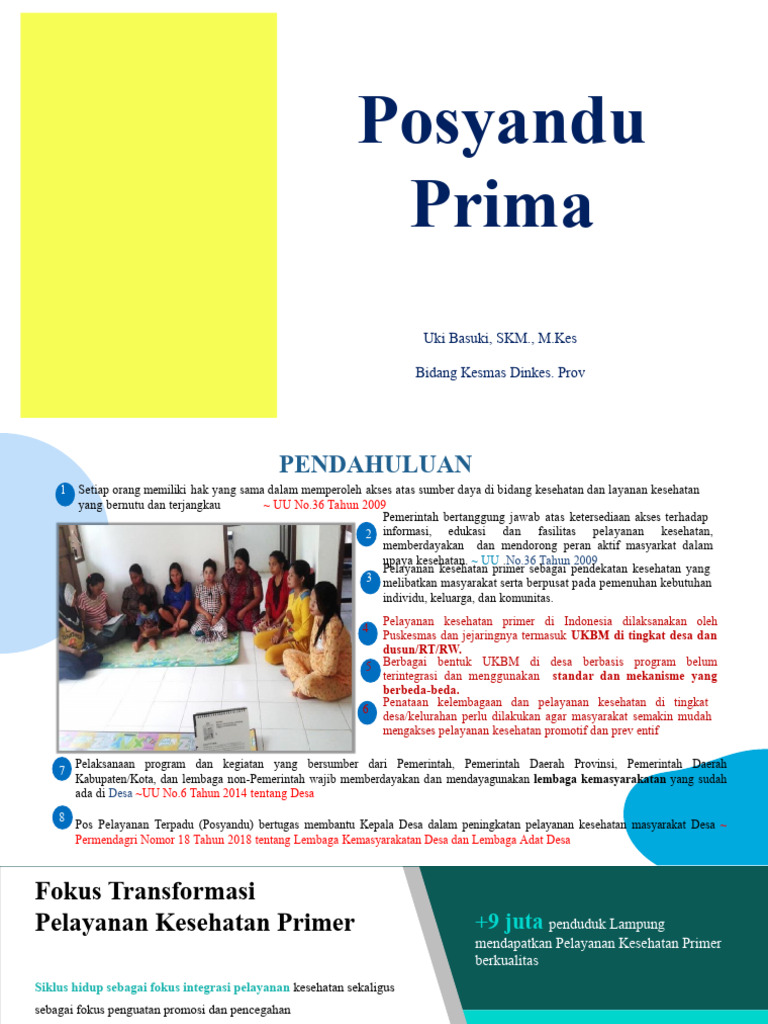 Posyandu Prima | PDF