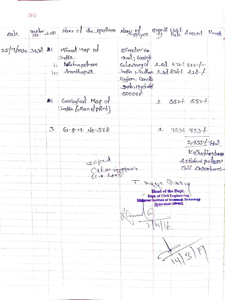 EG LAB Stock Register | PDF