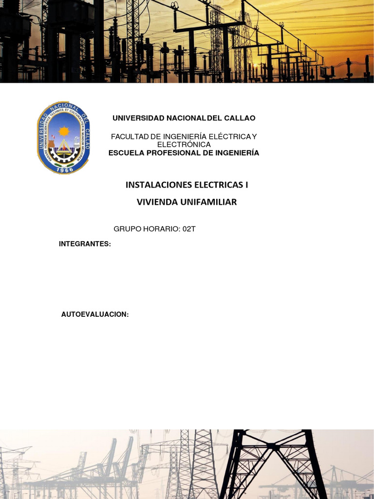 Memoria Descriptiva 2 PISOS CORREGIR | PDF | Conductor electrico | Corriente eléctrica