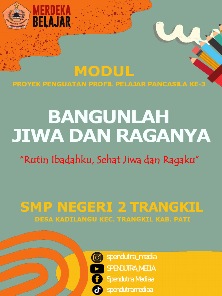 MODUL PROJEK BANGUN JIWA DAN RAGANYA 2024 | PDF