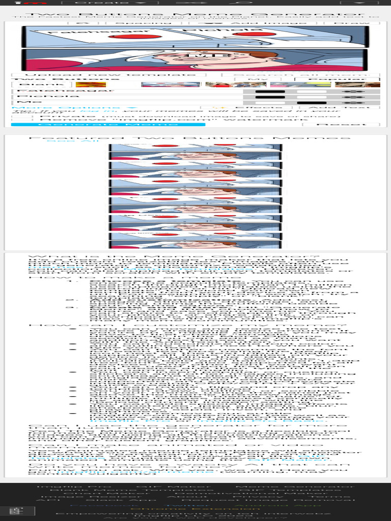 Two Buttons Meme Generator - Imgflip | PDF | Computing | Software