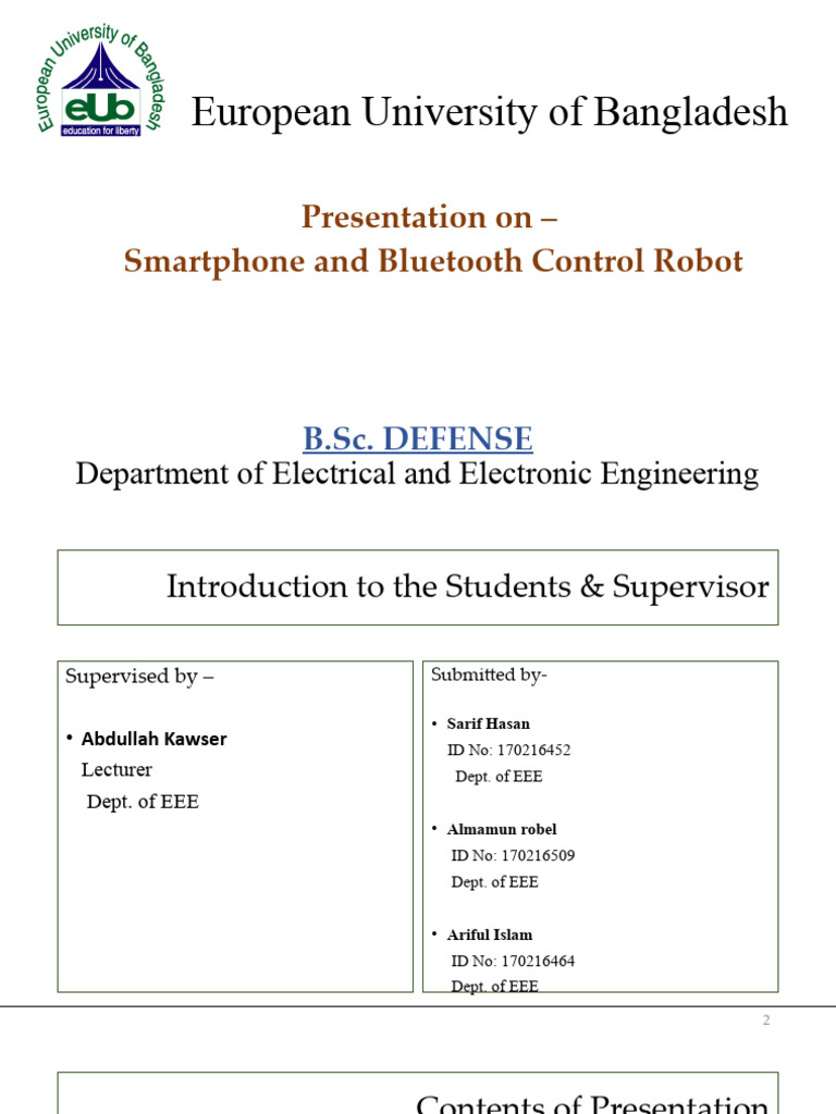 Bluetooth Control Robot | PDF | Arduino | Direct Current