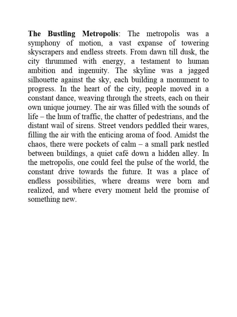 English Paragraph | PDF | Classics