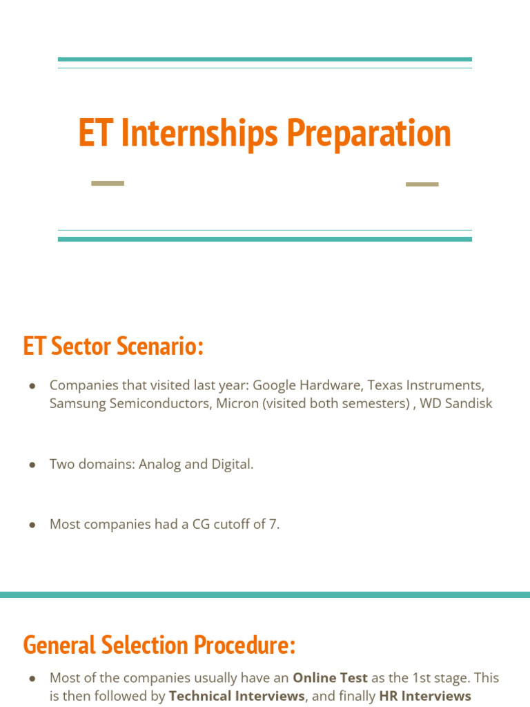 ET Internship Preparation 2 | PDF | Electronics | Electrical Circuits
