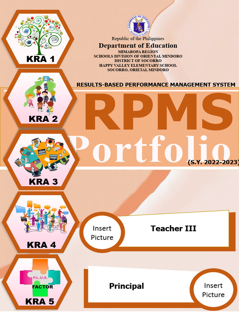 RPMS Portfolio 2022 2023 | PDF | Educational Assessment | Learning