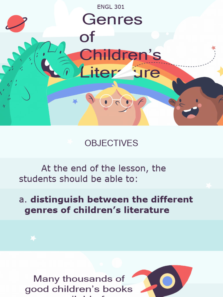 3+Genres+in+Children S+literature | PDF | Fantasy | Genre
