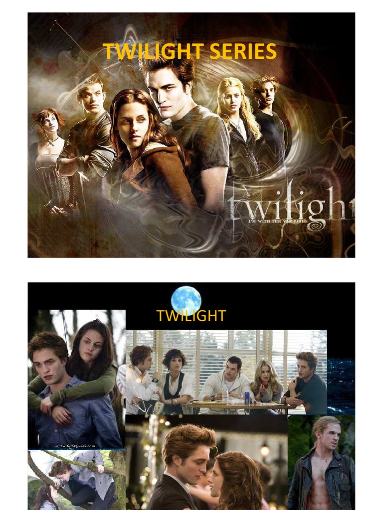 Twilight Series: Books & Characters | PDF