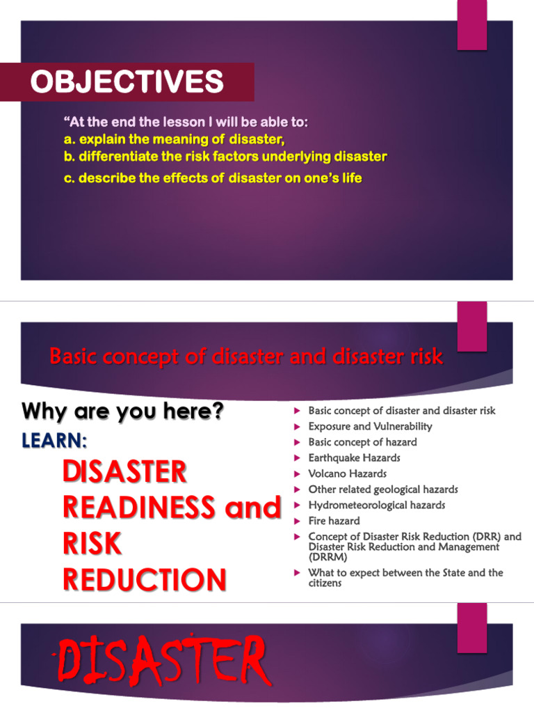 Understanding Disaster Risk Factors | PDF | Hazards | Natural Disasters