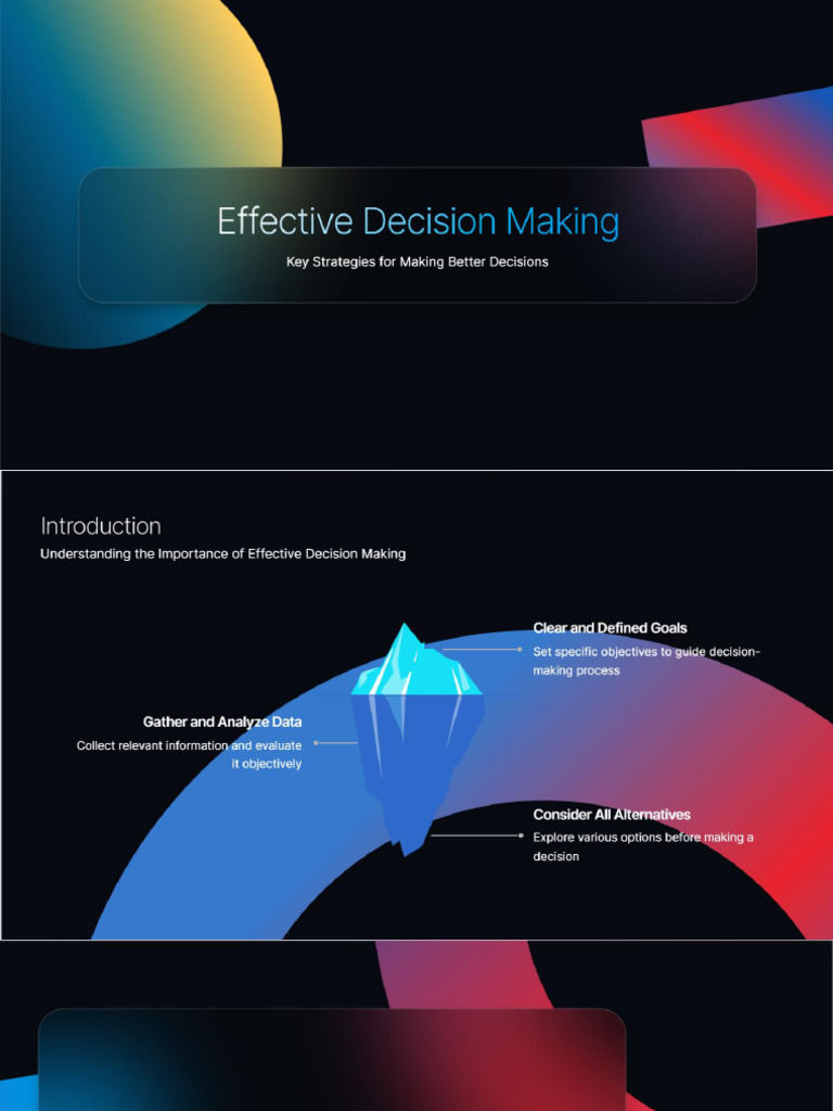 Art of Decision Making | PDF