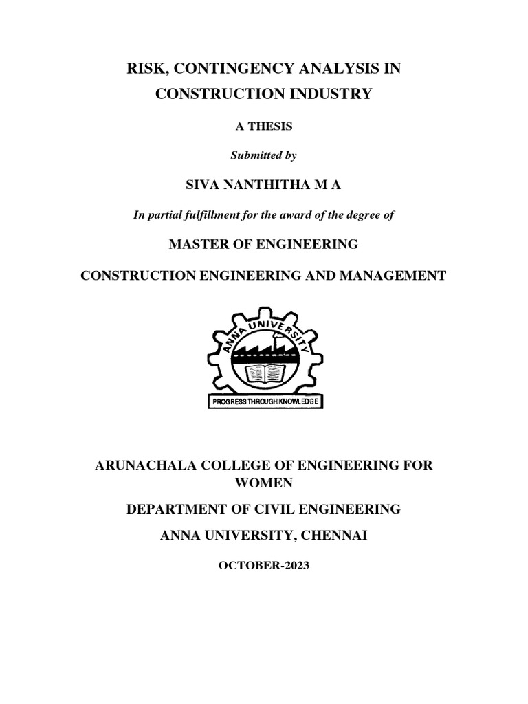 Siva Nanthitha | PDF | Risk | Risk Management