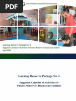 Learning Resource Package No 1 | PDF | Preschool | Relationships