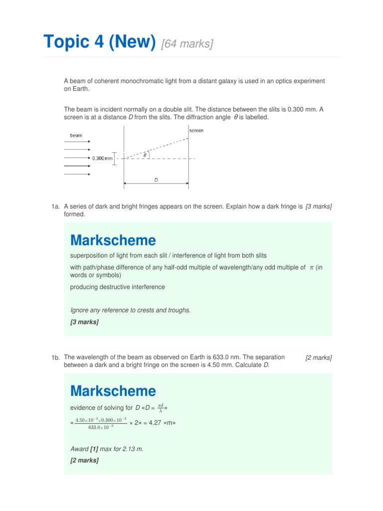 waves 4 ans ib | PDF | Antenna (Radio) | Wavelength