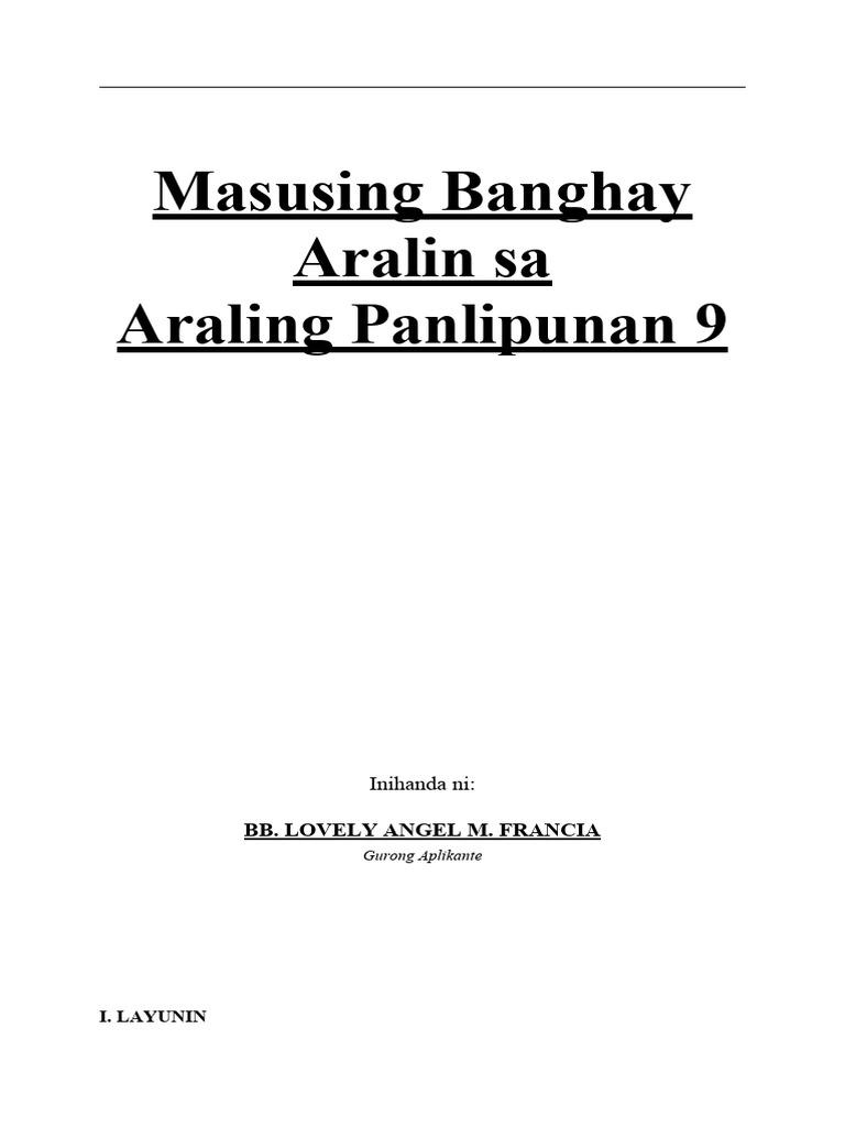 Pangangailangan at Kagustuhan (Lesson Plan) | PDF