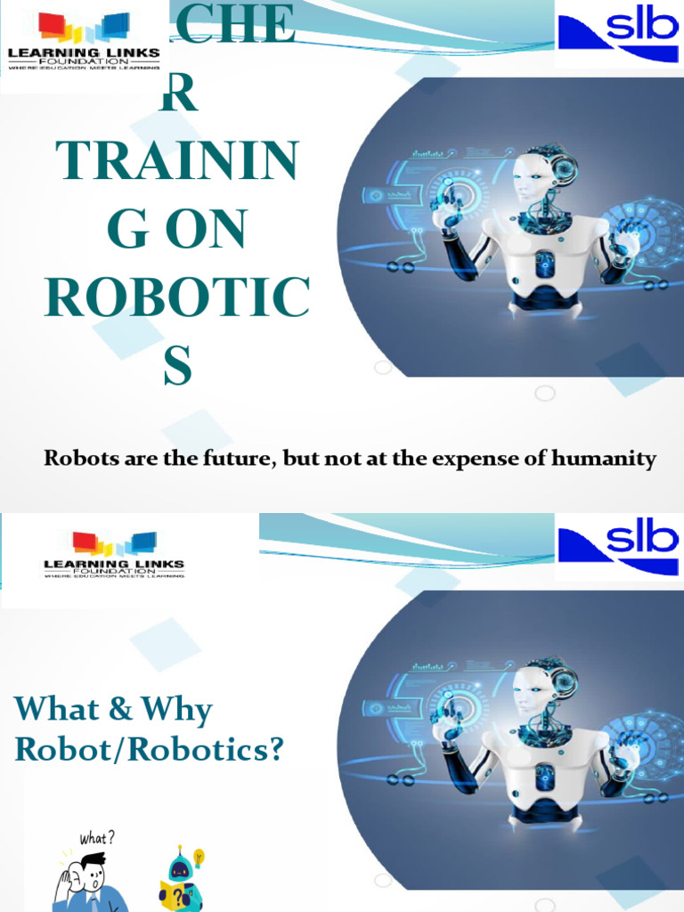 Teachers Training PPT For Robotics (1) by Javed Sir | PDF