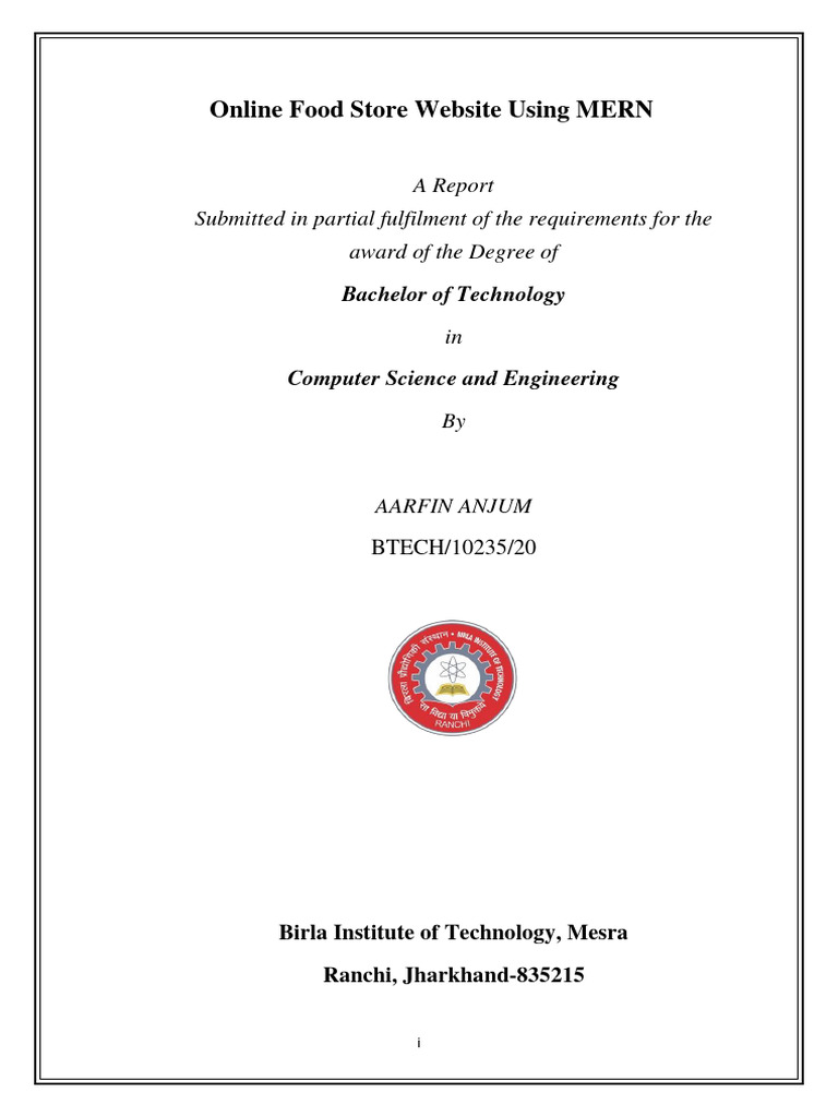 Summer Intern BTech - 2020 - 10235 | PDF | Java Script | Web Development