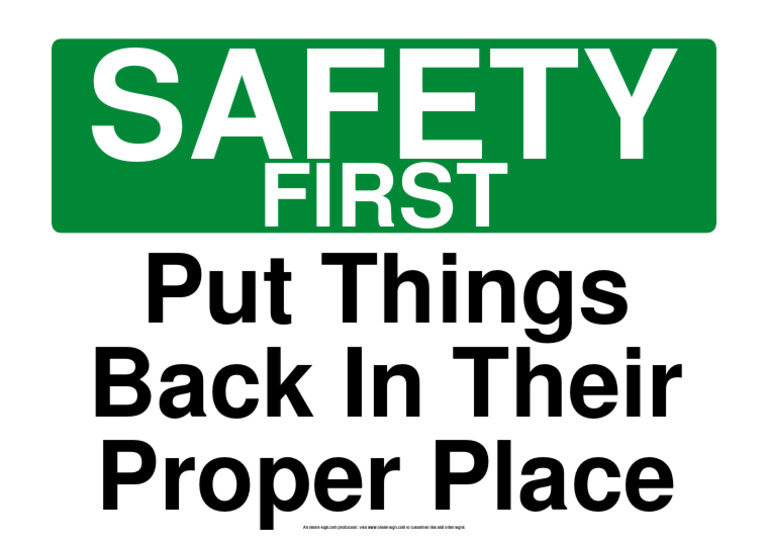 Put Things Back in Their Proper Places-02 | PDF