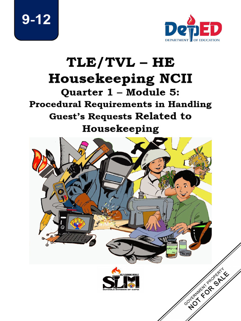 SLM Q1 Module 5 Housekeeping | PDF | Learning | Teachers