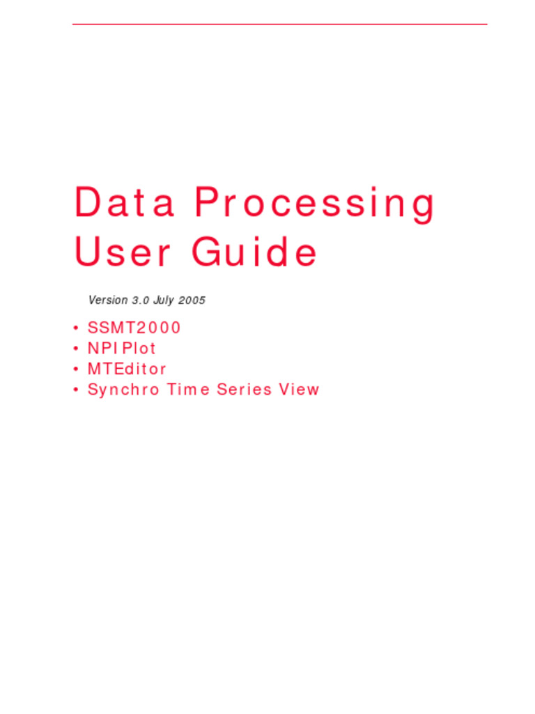 Mt Data Proc V3 Pdf Computer File Parameter Computer Programming