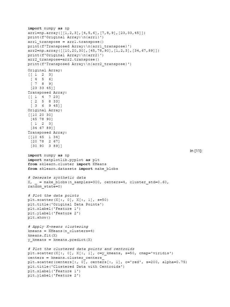 Data Mining Lab Manual | PDF | Accuracy And Precision | Statistical Theory