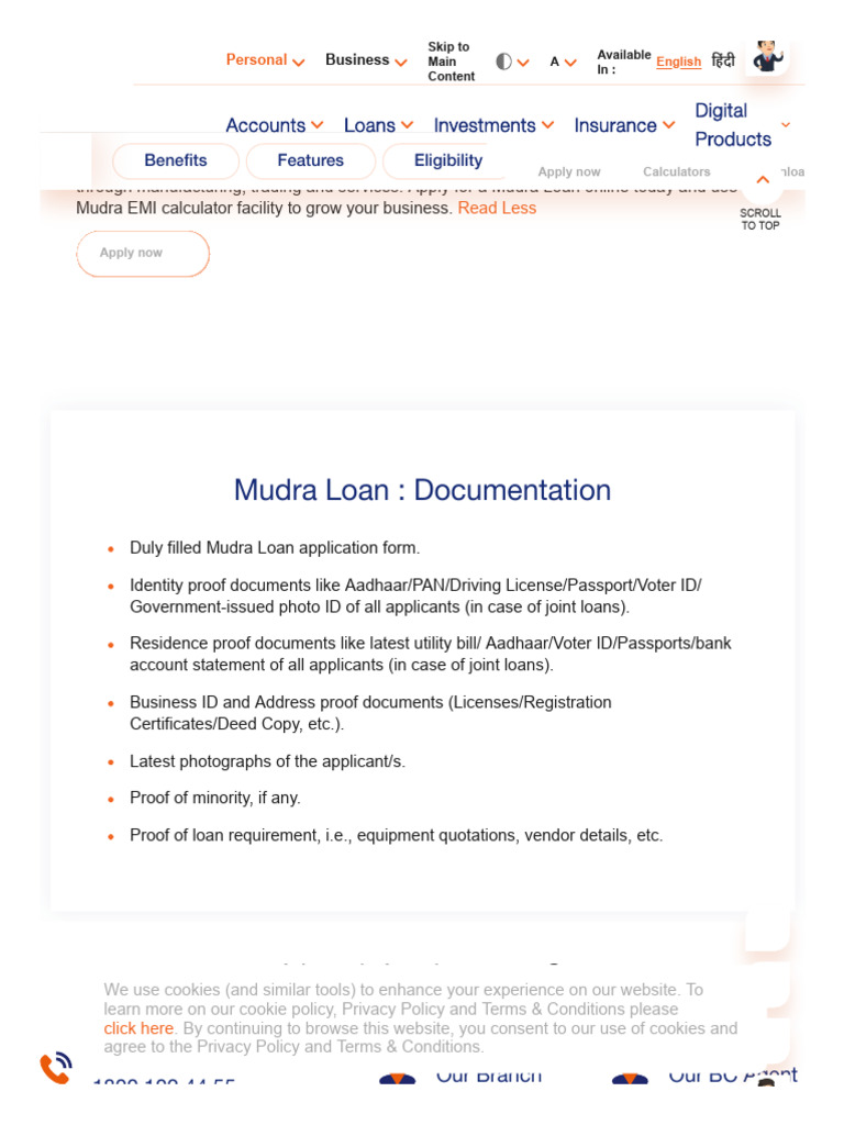 Mudra Loan - Pradhan Mantri Mudra Yojana Loan (PMMY) - Bank of Baroda 4 ...