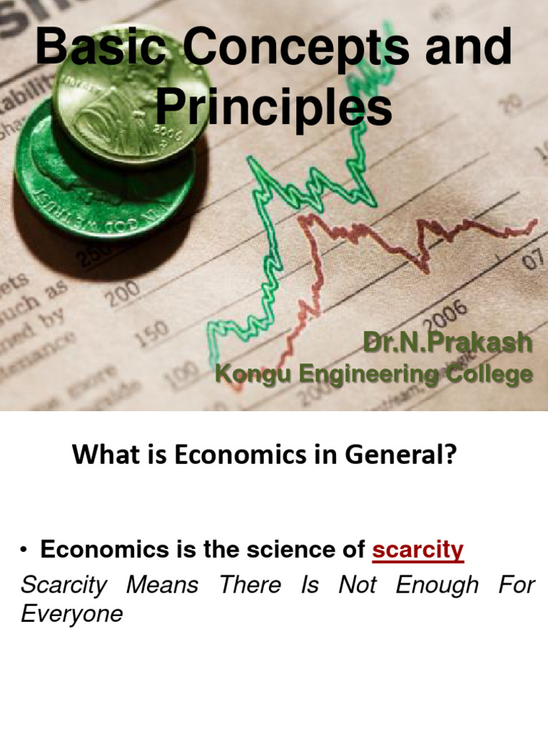 1 - Basic Concepts and Principles | PDF | Economics | Microeconomics