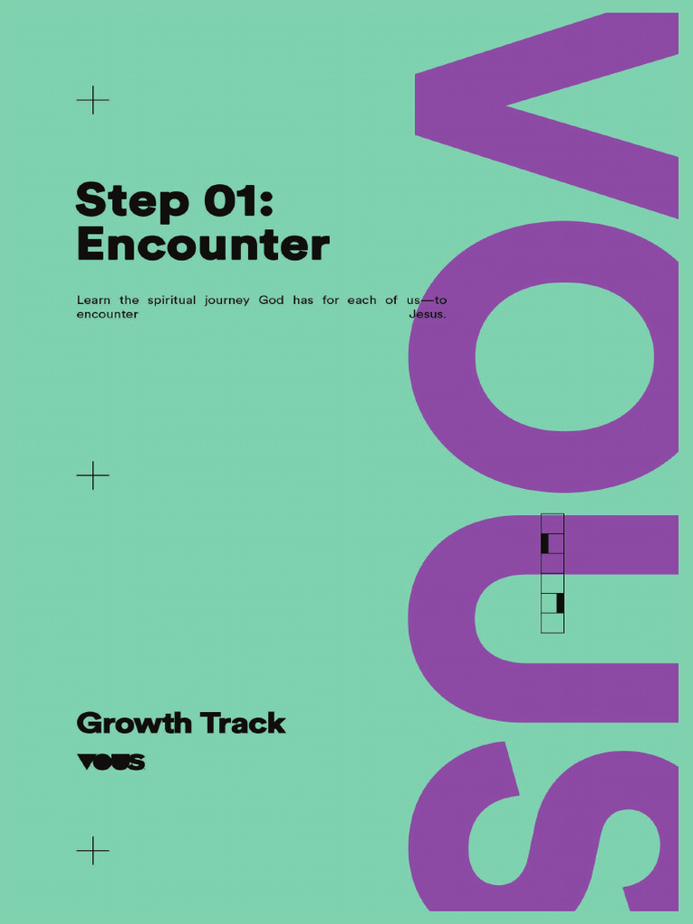 Vous Church Growth Track-Step One | PDF | Jesus | Gospel Of Matthew