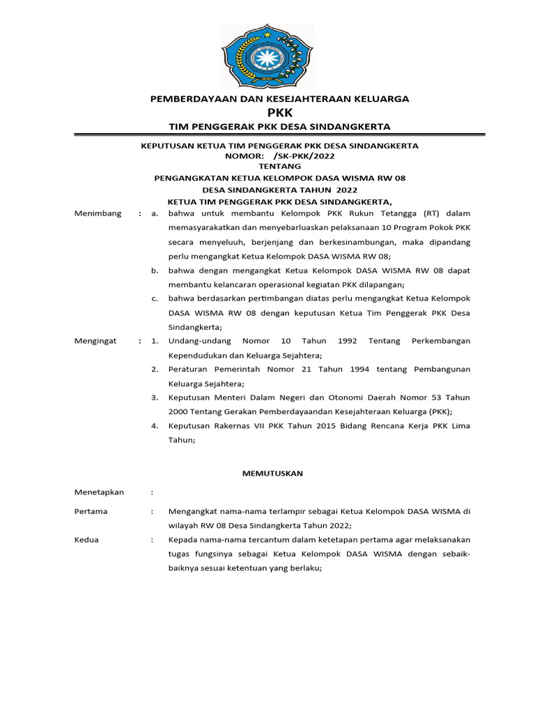 SK Dasa Wisma | PDF