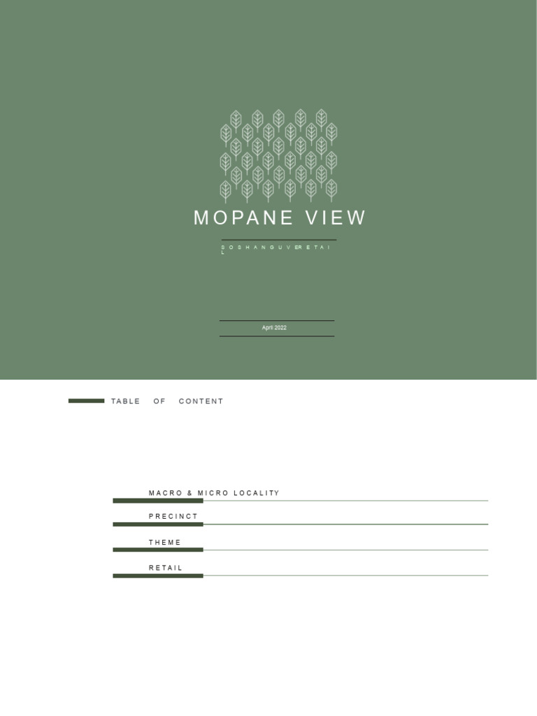 Mopane View Brochure | PDF | Labor Relations | Workplace