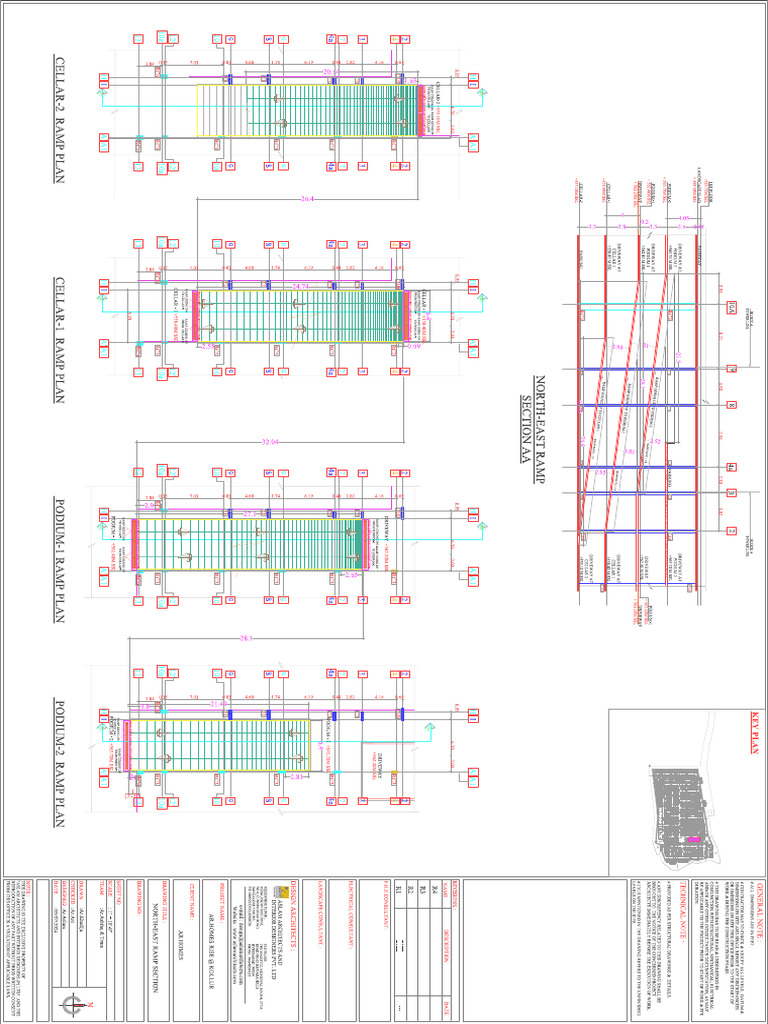 AR HOMES NORTHEAST RAMP DETAILS(05-07-2024)A block Ramp DWG Model (1 ...