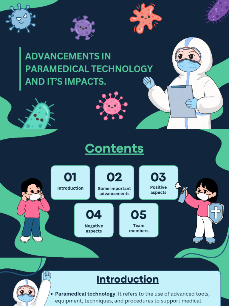 Advancements in Paramedical Technology | PDF | Medical Imaging ...