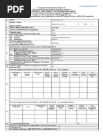 Sample Filled EPF Composite Declaration Form 11 | PDF | Access Control ...