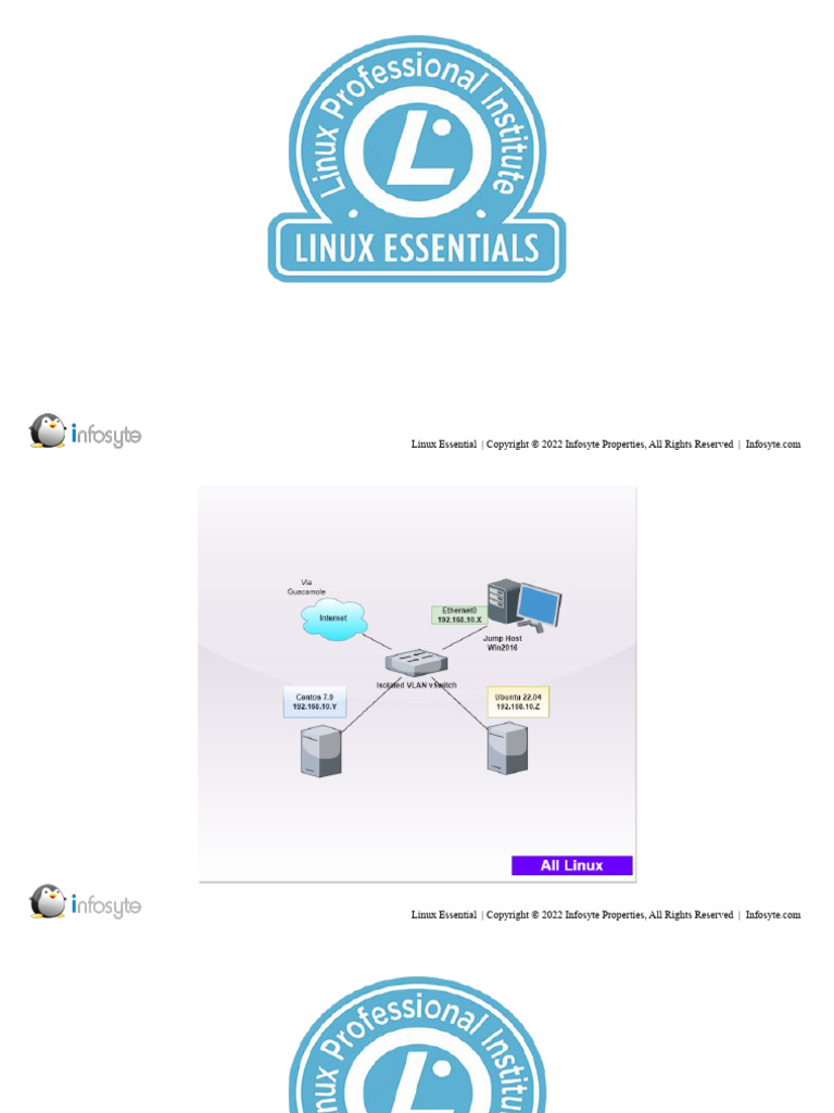 Infosyte LPI Essential | PDF | Linux Distribution | Linux