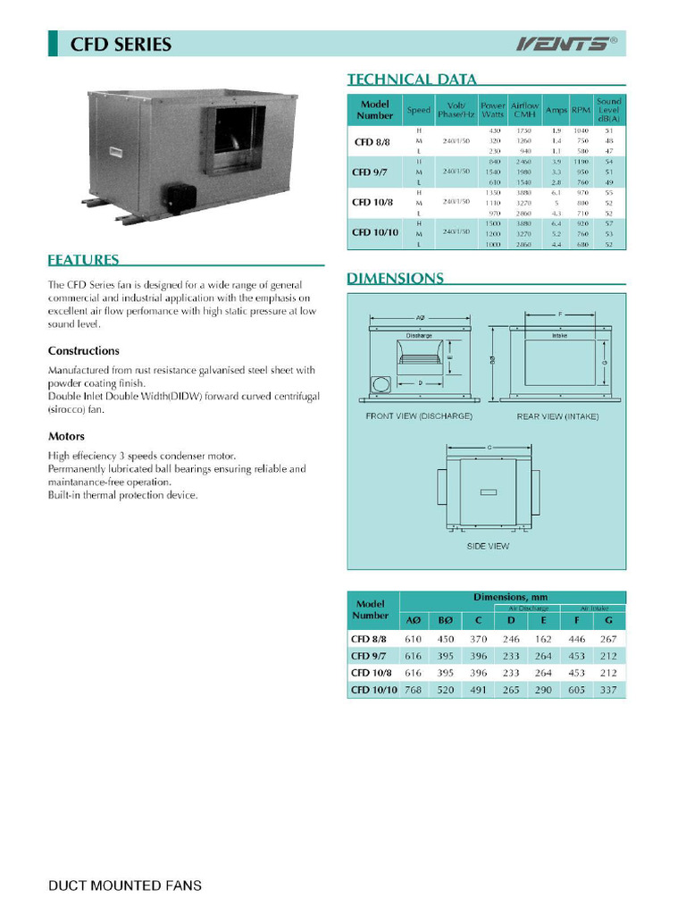 CFD Series front | PDF
