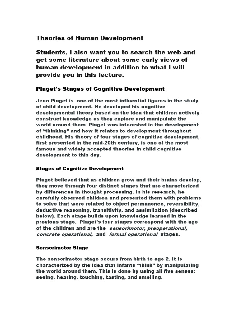 Lecture Script_Module 1 | PDF | Attachment Theory | Id