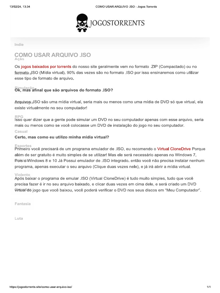 Como Emular Iso | PDF