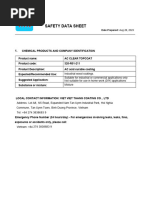 msds-BERGER Paint | PDF | Titanium Dioxide | Paint