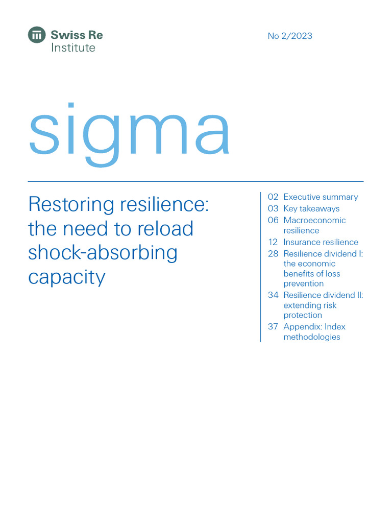 2023-06-21-sri-sigma-restoring-resilience | Download Free PDF | Cost Of Living | Inflation