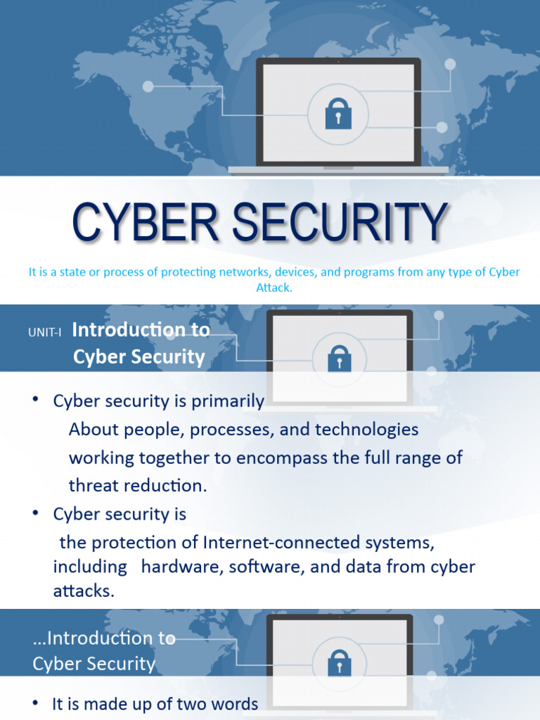 cyberSecurity | PDF | Security | Computer Security