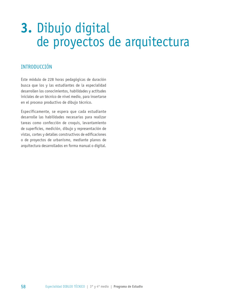Dibujo Arquitectonico | PDF | Dibujo técnico | Dibujo