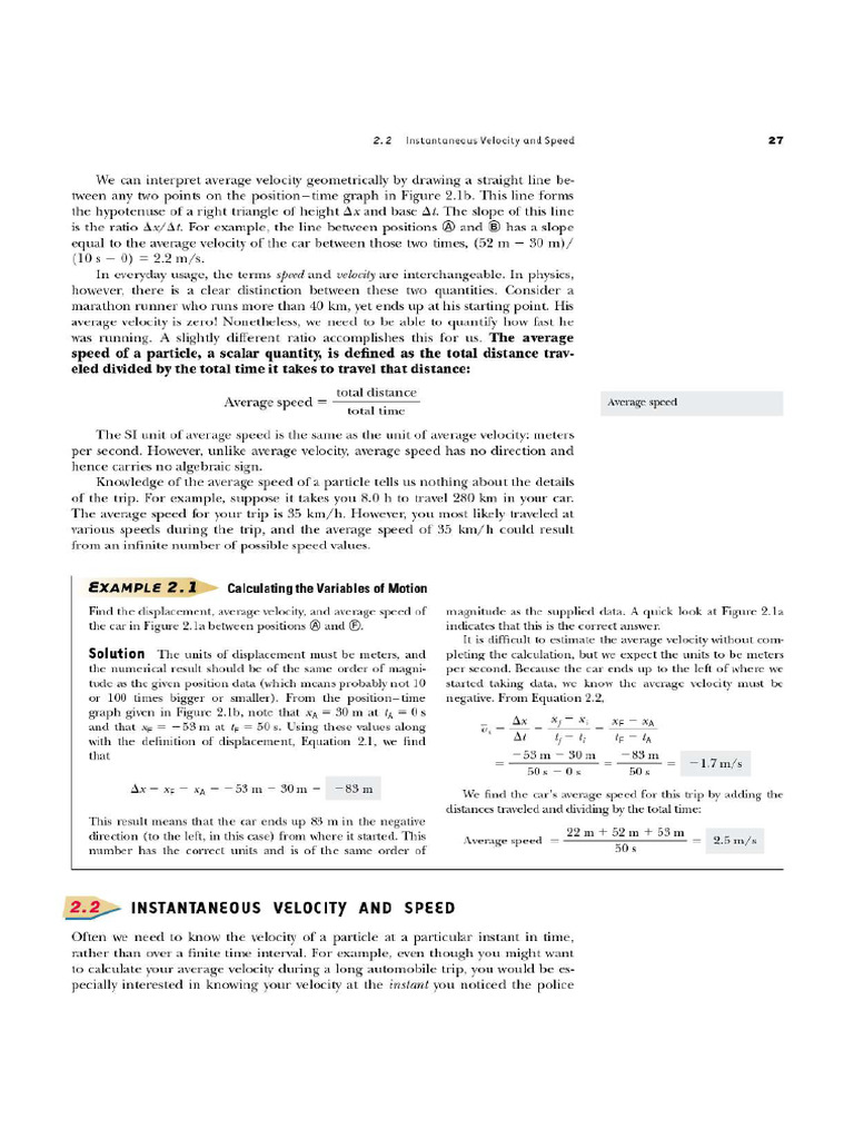 02 - Motion in One Dimension - Page-0005 | PDF