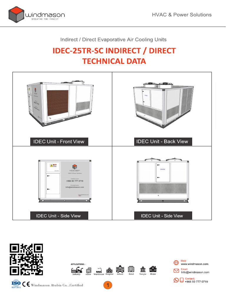 Idec 25TR SC TDS 2023 | PDF | Mechanical Engineering ...