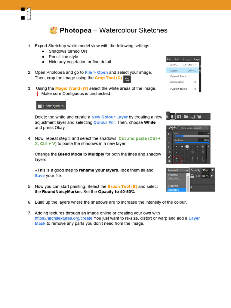 Watercolour Illustration Guide | PDF | Watercolor Painting