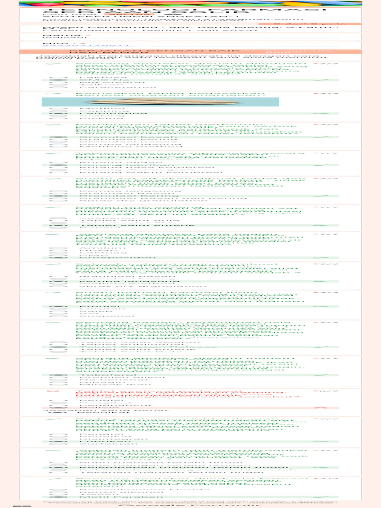 Teknologi Farmasi Sediaan Solid | PDF | Pengembangan Diri | Kesehatan ...