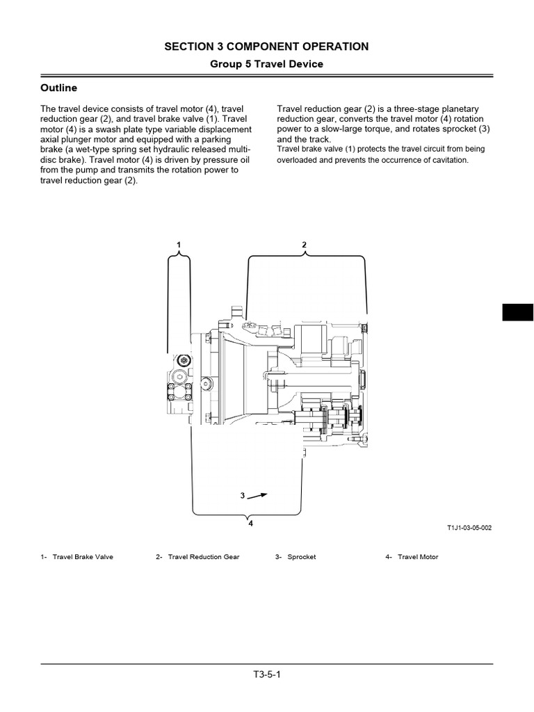 Componen Operation - Travel Device - Signal Control Valve | PDF | Valve ... Componen Operation - Travel Device - Signal Control Valve | PDF | Valve ...