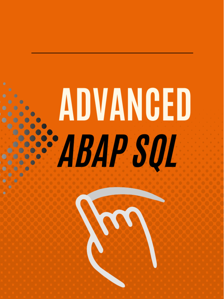 Abap Advance SQL | PDF Abap Advance SQL | PDF