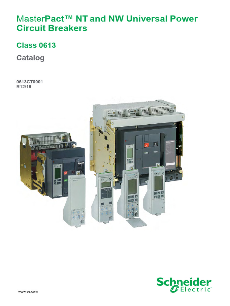 Schneider ACB | PDF | Switch | Power Supply