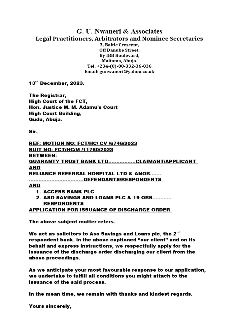 4 Letters | PDF | Judgment (Law) | Justice