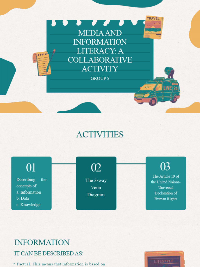 Media Information Literacy - GROUP 5 | PDF | Information | Data