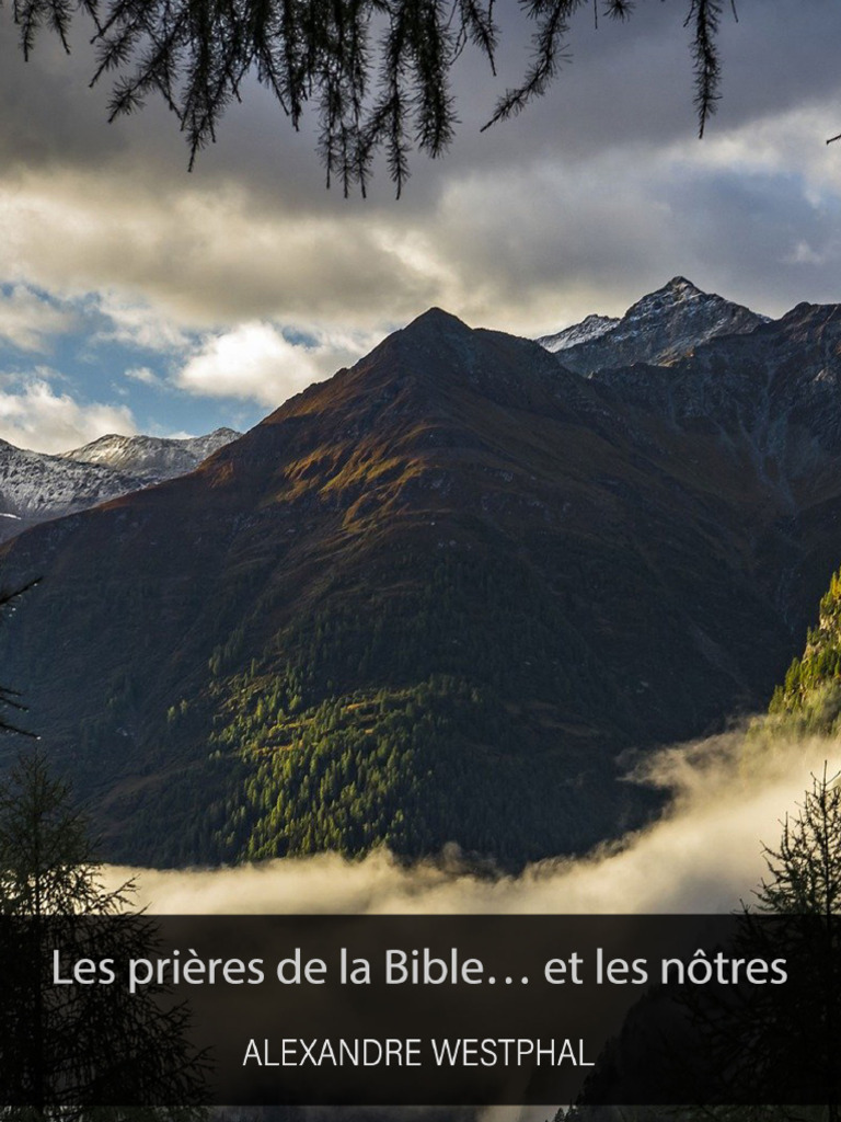 92 Alexandre Westphal Les Prieres de La Bible Et Les Notres | PDF ...