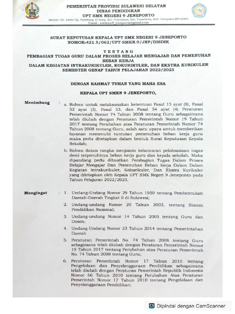 SK 2023 GENAP (1)-Dikompresi | PDF